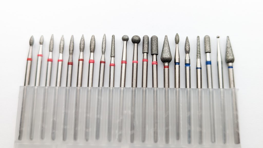 Most Essential 20 E File Nail Drill Bits Set For the Manicure And Pedicure